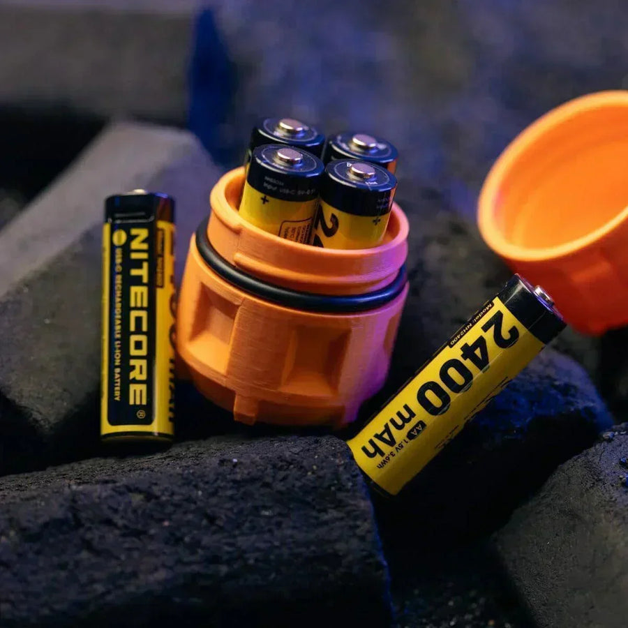 Waterproof AA Battery Pod (4xAA) – Nitecore Singapore