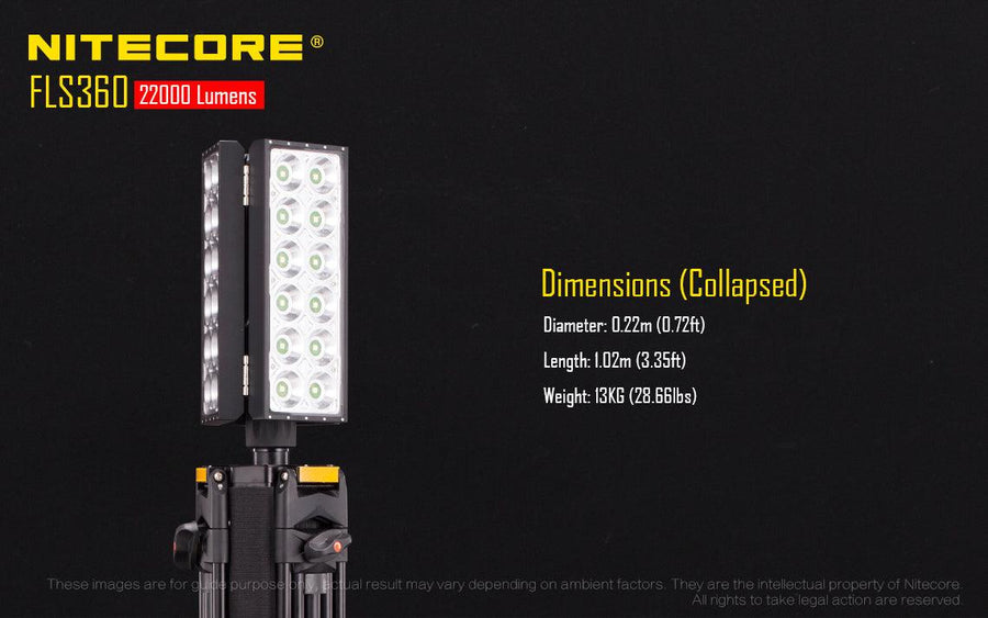 FLS360 - 22,000 lumens – Nitecore Singapore