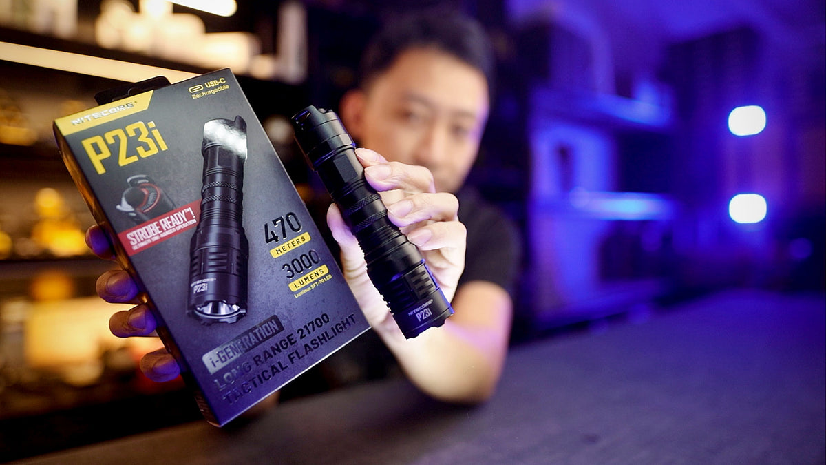 Flashlights, Headlamps & Tactical Lights - Nitecore Singapore